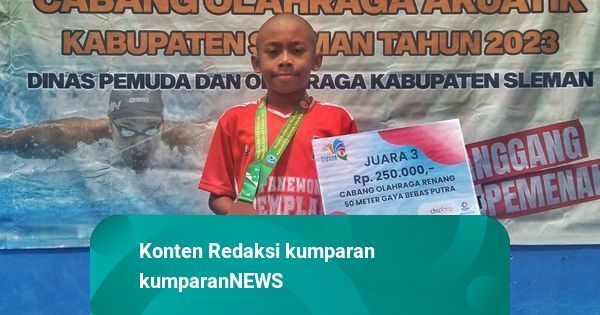 Egi Perenang yang Akhirnya Juara 2 Popkab Sleman Ingin Jadi Pesepakbola | kumparan.com